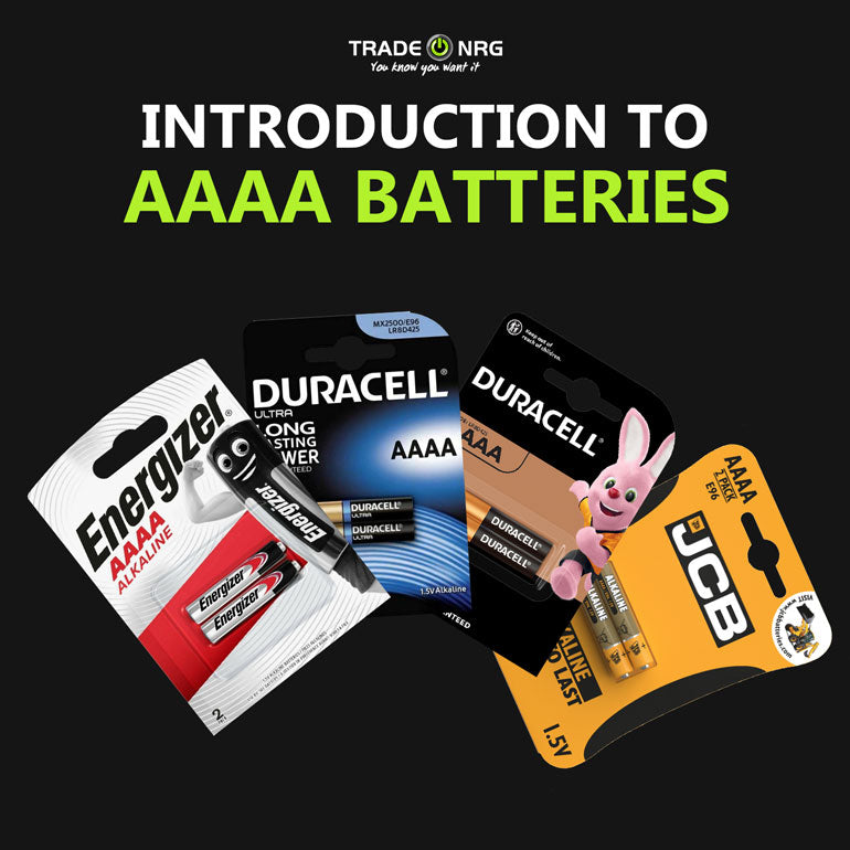 Everything you need to know about AAAA Batteries! – TradeNRG UK