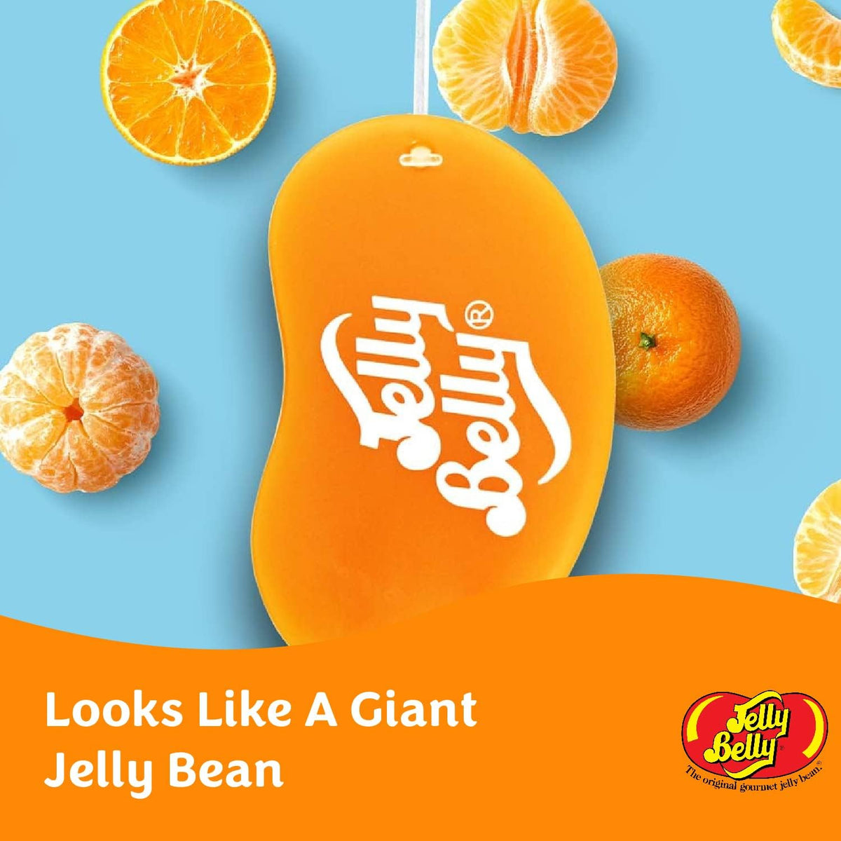Jelly Belly Tangerine 2D Paper Hanging Air Freshener – TradeNRG UK