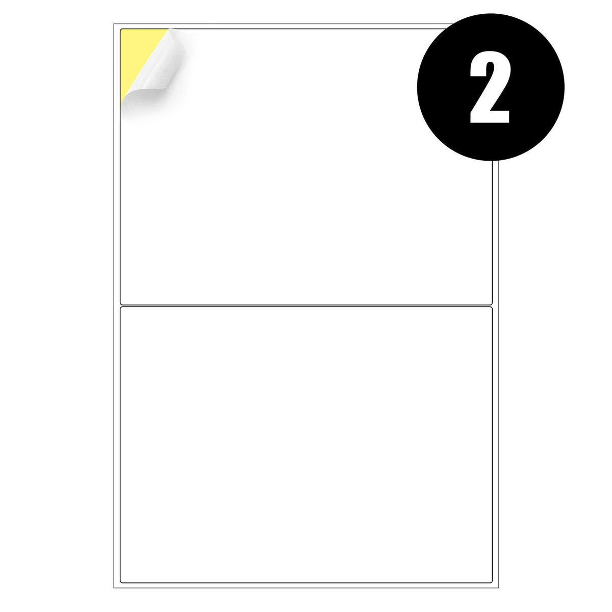 1 To 84 Label A4 Sticky Peel Self Adhesive Address Lables Laser Inkjet ...