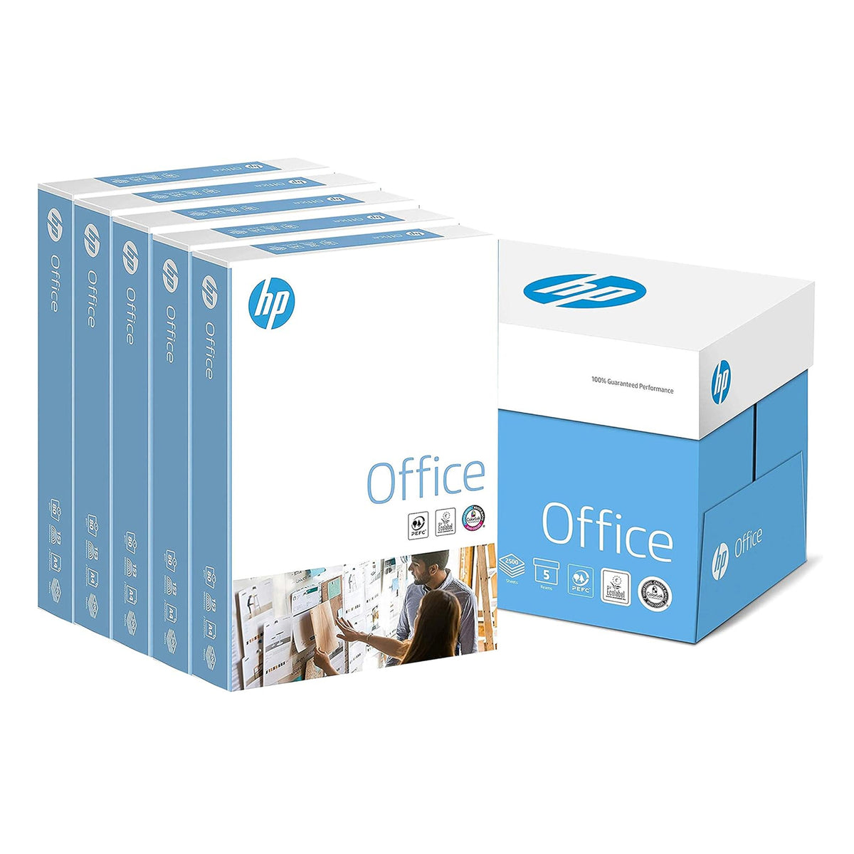 HP White Office A4 Paper 80GSM Copier Sheets Reams – TradeNRG UK