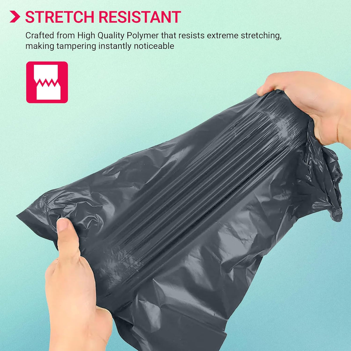 EPACKAGING 125 Mixed Grey Parcel Bags Tamper-Proof Strong Postal Bags ...